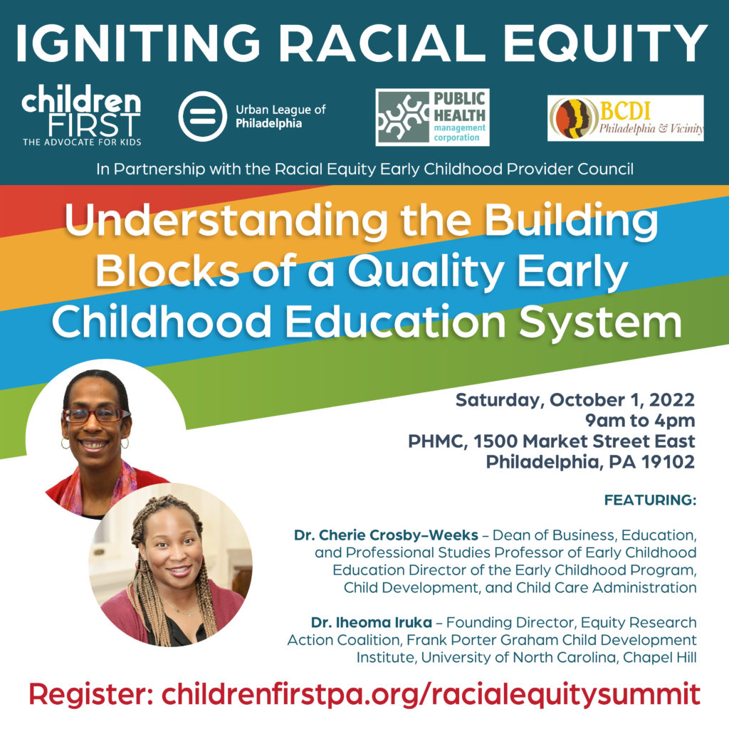 Igniting Racial Equity - Children First (Formerly Public Citizens For Children and Youth)