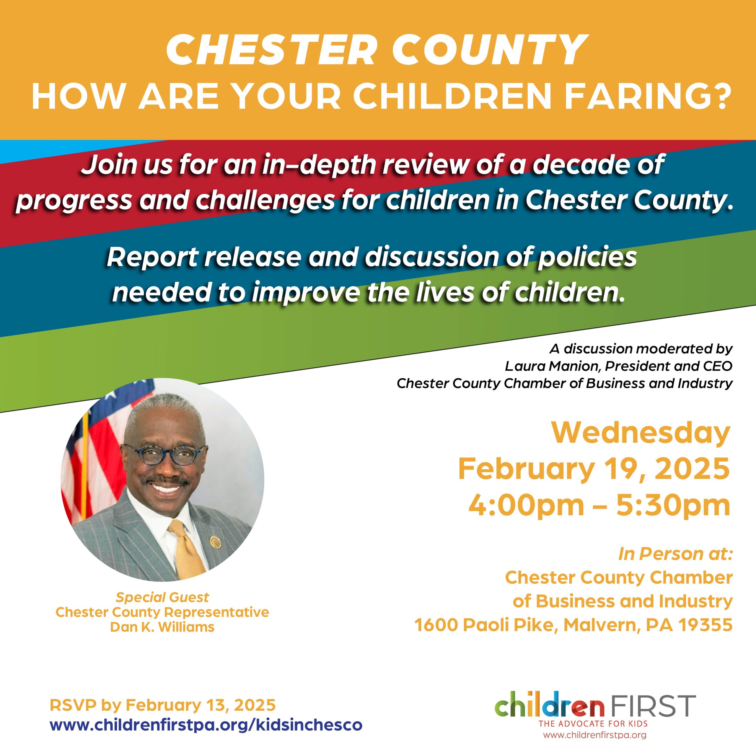 Chester County Report Release: A Decade of Stalled Progress - Children ...